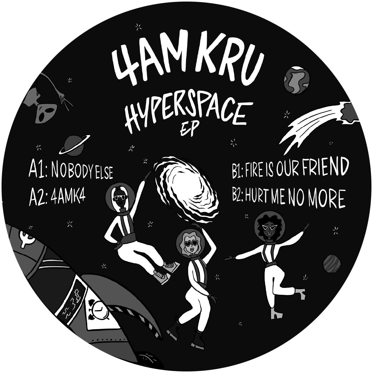 4AM KRU 'HYPERSPACE' 12" – Planet Wax