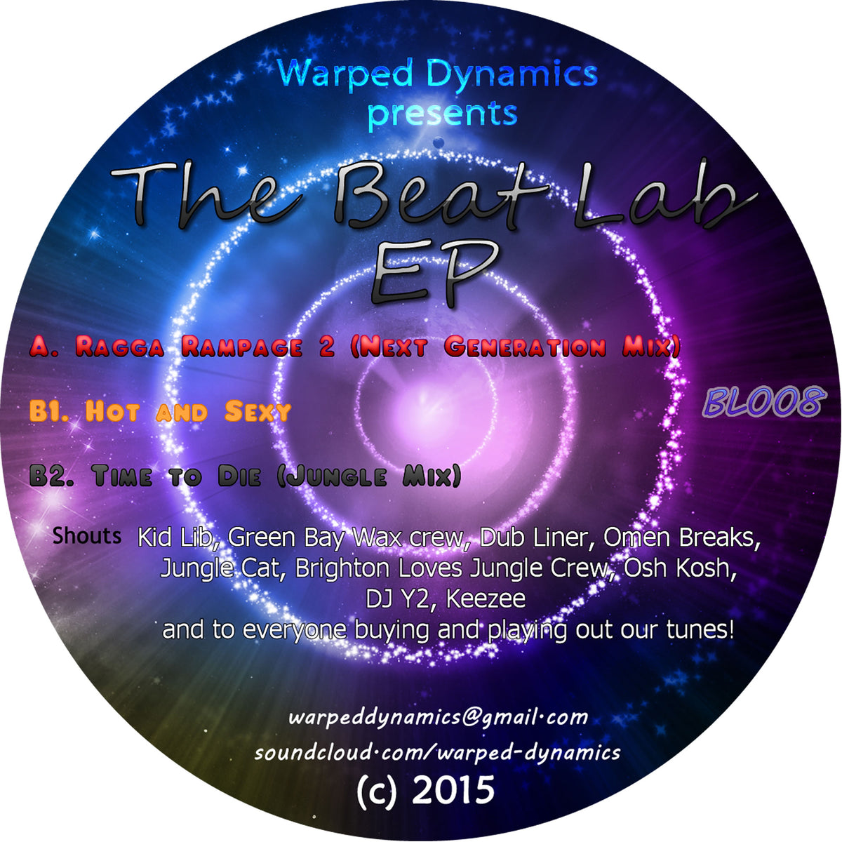 WARPED DYNAMICS 'THE BEAT LAB EP' 12" – Planet Wax