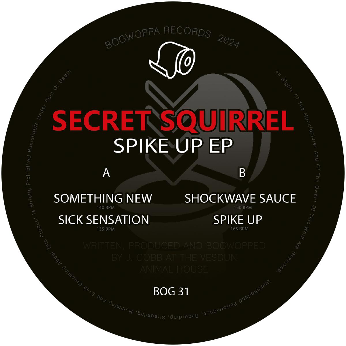 SECRET SQUIRREL 'SPIKE UP EP' 12" – Planet Wax
