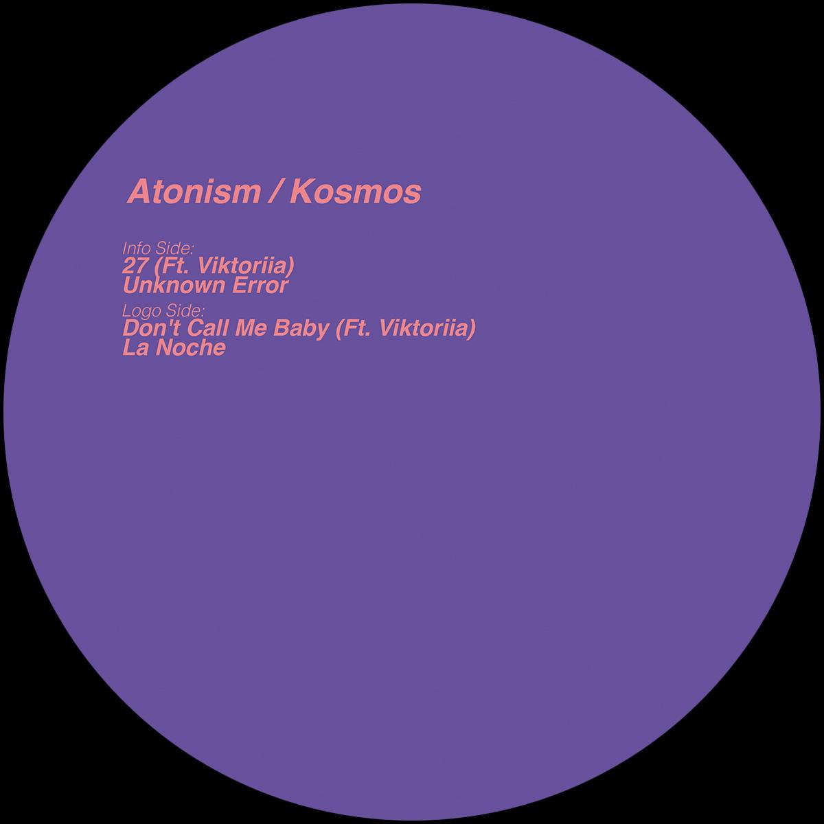 Atonism 'Kosmos' 12" – Planet Wax