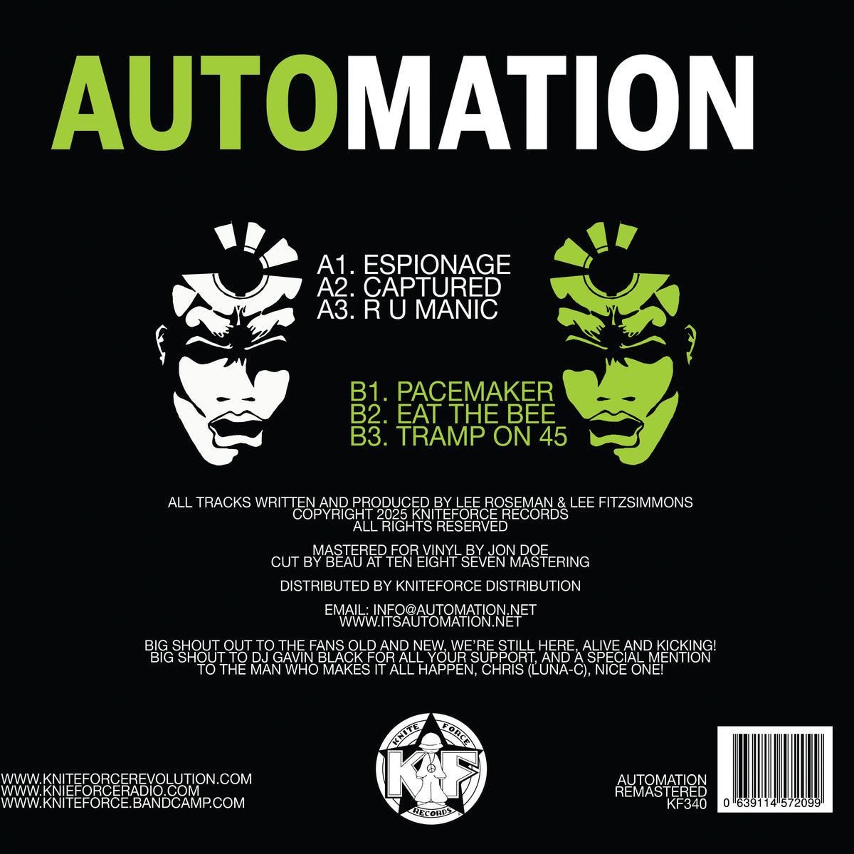 AUTOMATION '6 TRACK EP' 12" – Planet Wax