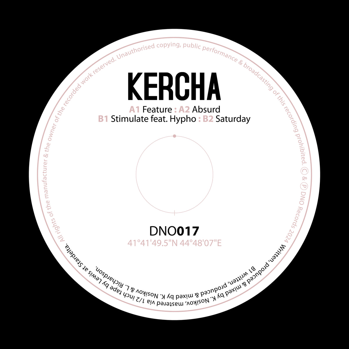 Kercha 'Absurd EP' 12" – Planet Wax
