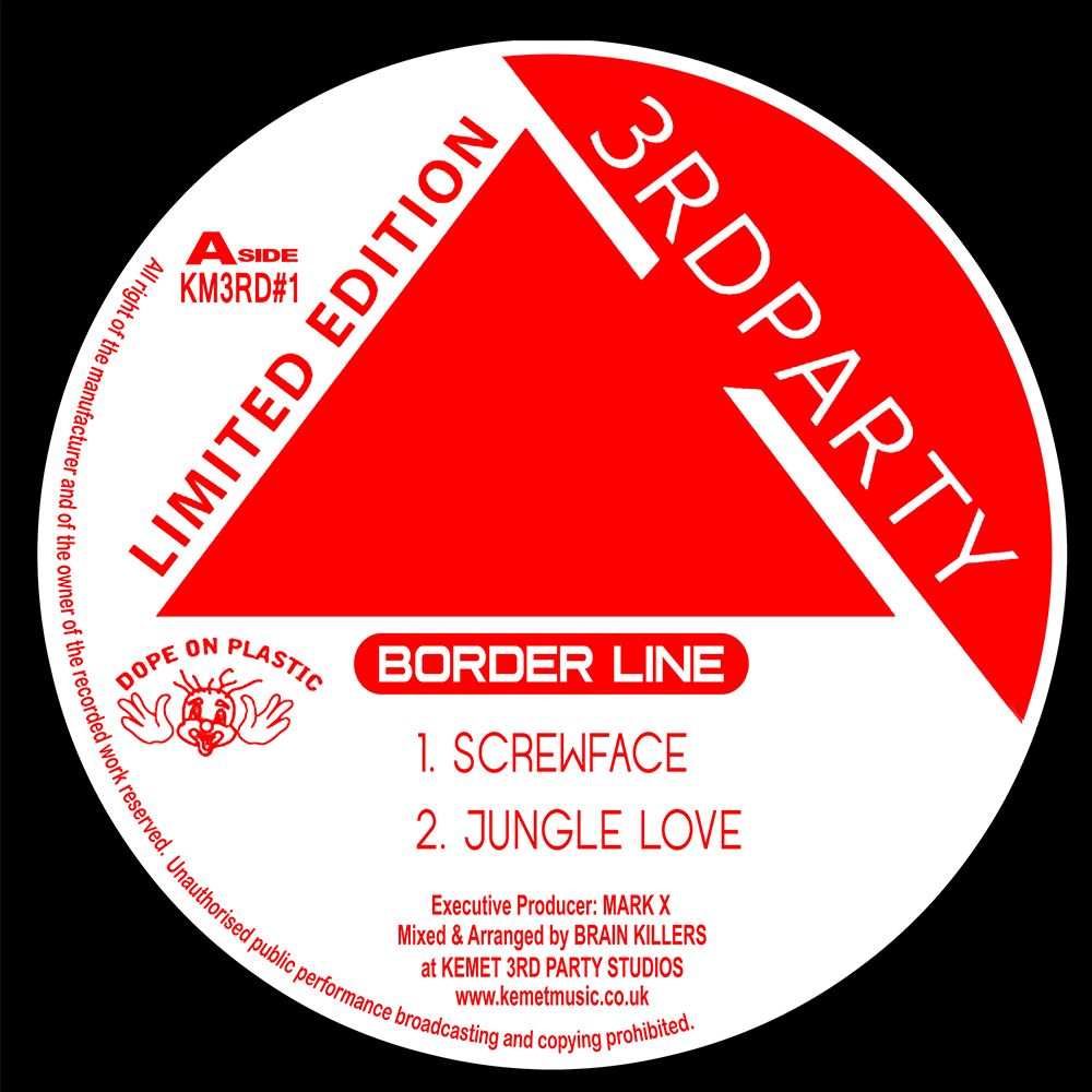 *PRE-ORDER* 3rd Party 'Border Line EP Remaster' 12" – Planet Wax
